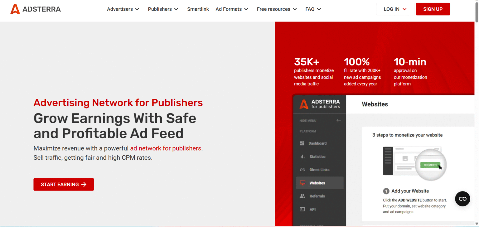 Adsterra Ad Network Review (2025) 2025